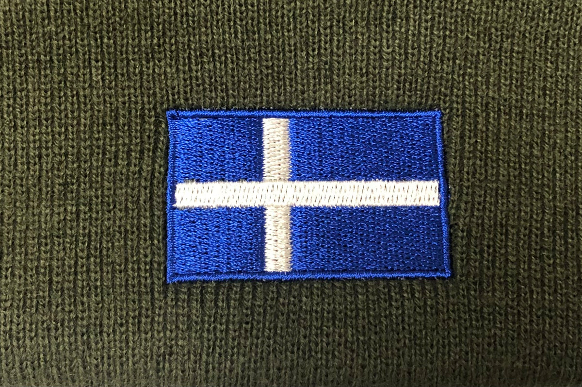Shetland Flag Beanie Hat – Mackenzies Farm Shop