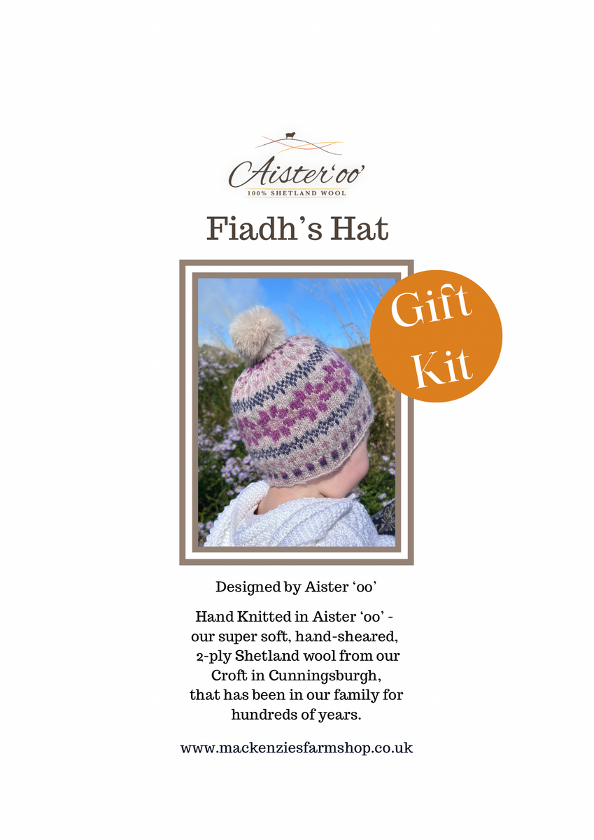 Fiadh’s Hat Gift Kit - Brown Colourway – Mackenzies Farm Shop
