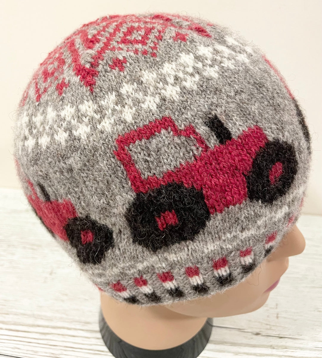 Red Tractor 🚜 Beanie – Mackenzies Farm Shop