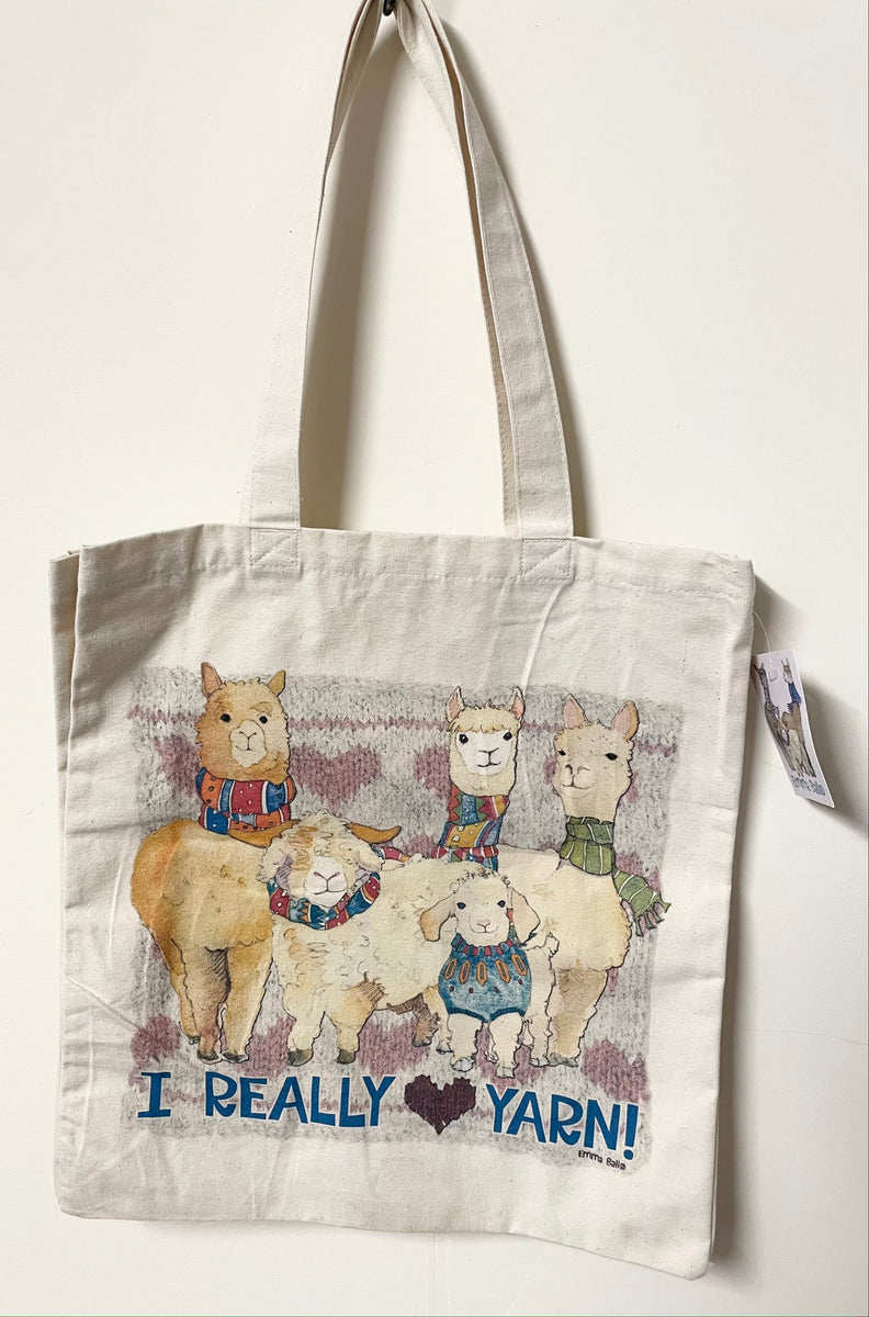 I really love yarn Llama shoulder bag – Mackenzies Farm Shop